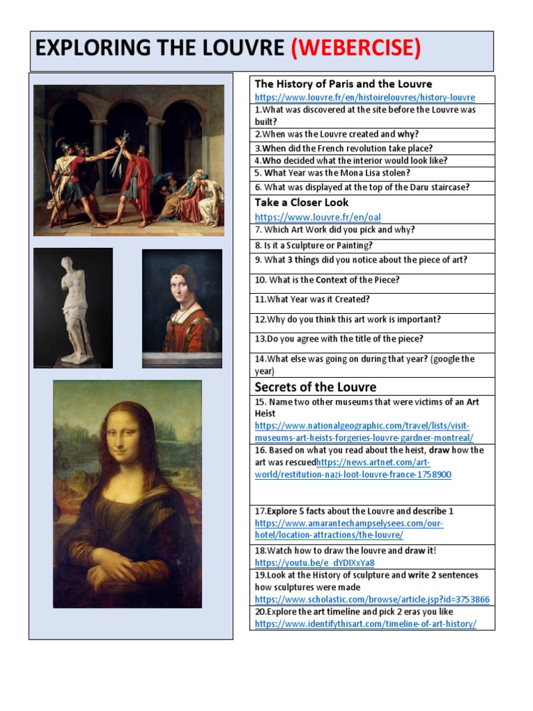 The History of Paris and The Louvre | PDF | Art