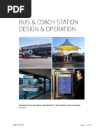 Bus Terminal Design Requirements | PDF | Train Station | Transport