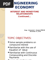 Engineering Economics Cheat Sheet | PDF | Compound Interest | Interest