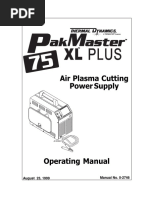 Plasma Cutter Settings and Charts | PDF | Metalworking | Tools
