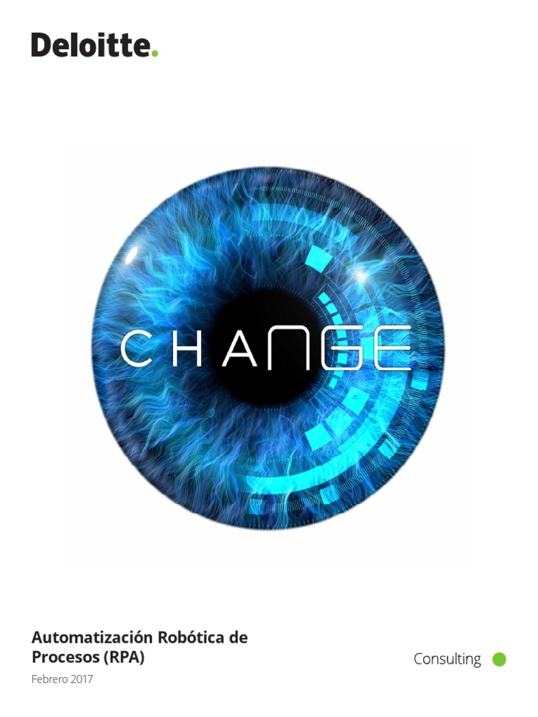 Deloitte | PDF | Automatización | Robot