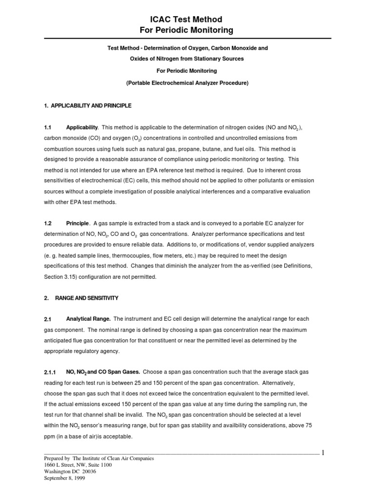 CTM 034 PDF | PDF | Calibration | Gases