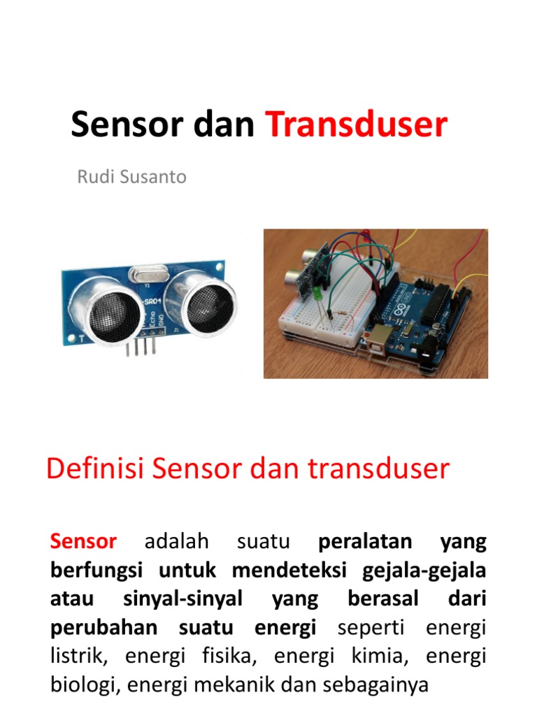 3 Sensor Dan Transduser | PDF