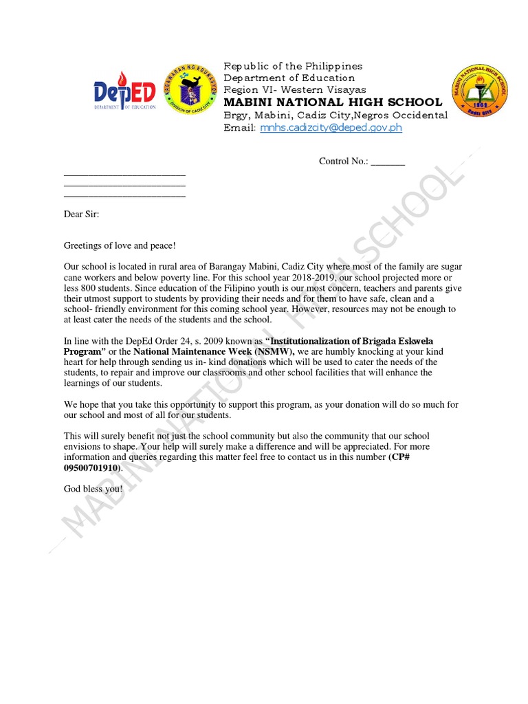 Solicitation For Brigada | PDF | Learning