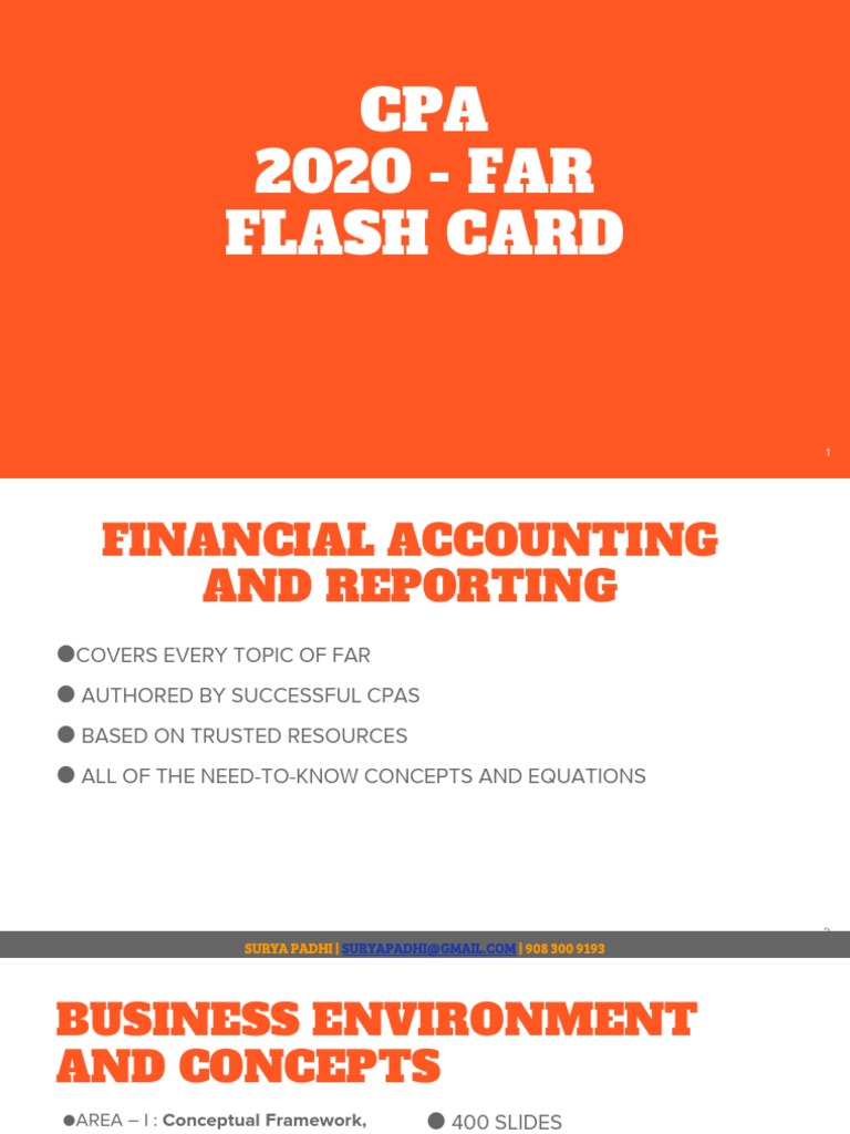 2020 - Far Sample | PDF | Financial Accounting Standards Board ...