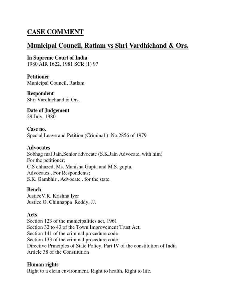 Landmark Supreme Court Judgement Establishes the Fundamental Right to a ...