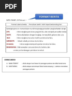 Contoh Karangan Format Berita | PDF