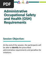 Module 1 - OSH and The BOSH Framework | PDF | Occupational Safety And ...