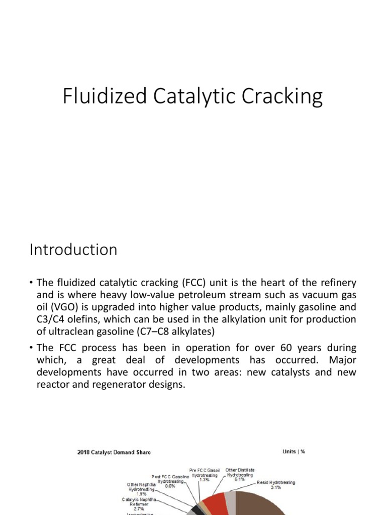 Fluid Catalytic Cracking 2 | PDF | Cracking (Chemistry) | Chemical ...