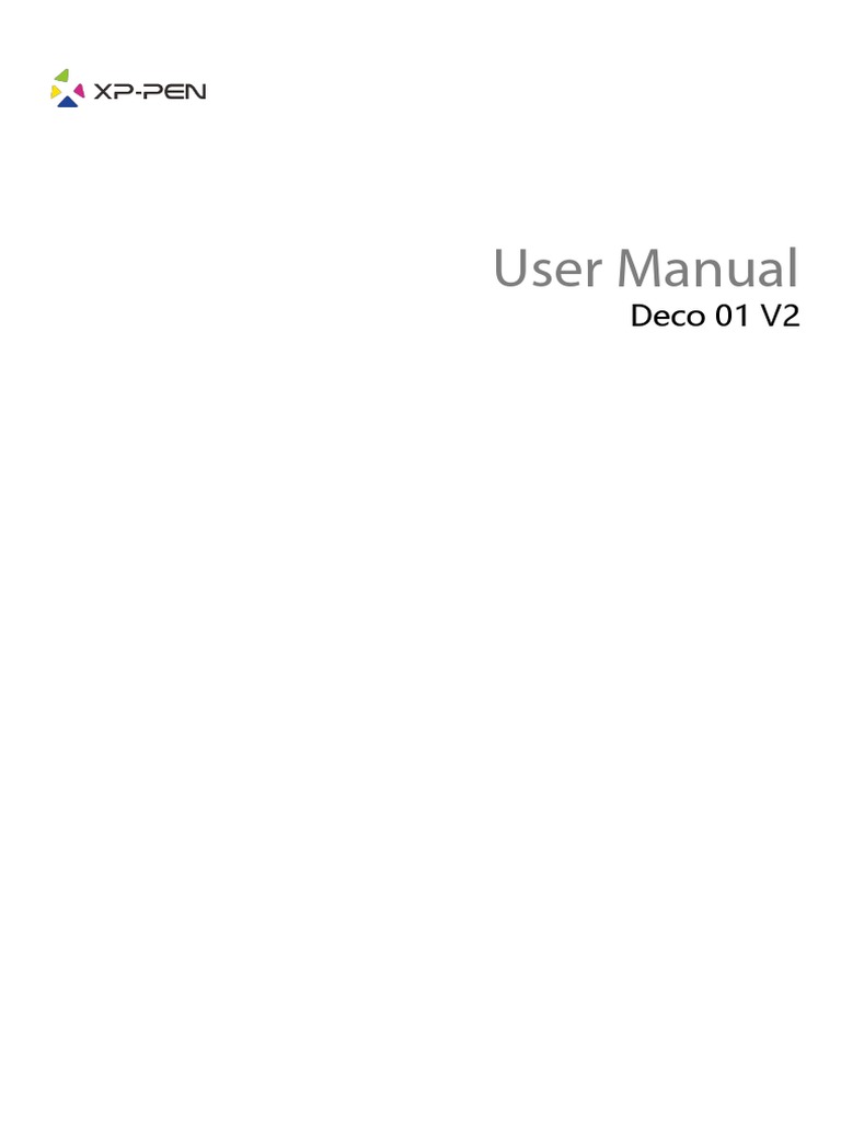 Deco 01V2 User Manual (English) | PDF | Keyboard Shortcut | Tablet Computer