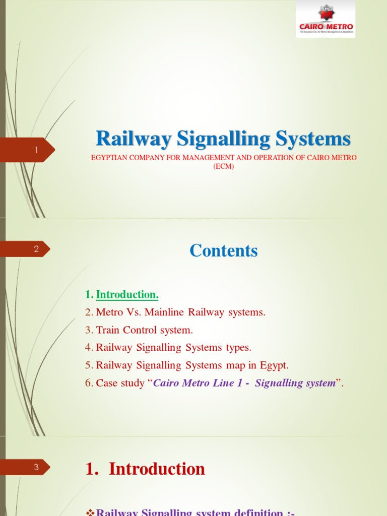 Railway Signalling Systems PDF | PDF | Rail Transport | Rapid Transit