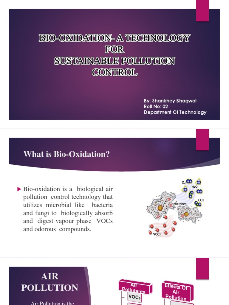 Bio-Oxidation - A Technology | PDF | Chemistry | Nature