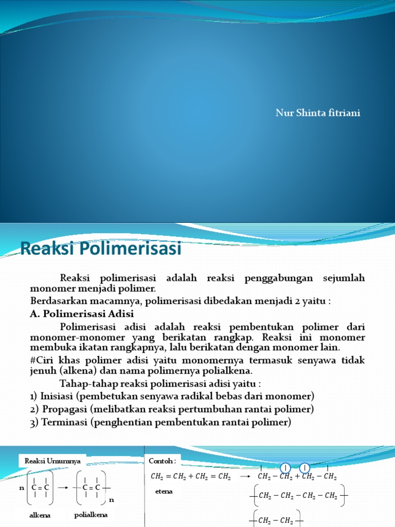 Polimer 1 | PDF