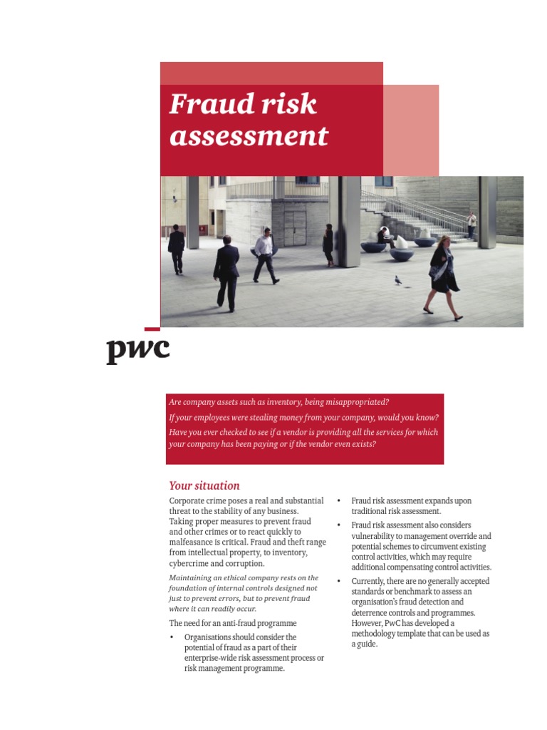 Fraud - Risk - Assessment PWC PDF | PDF