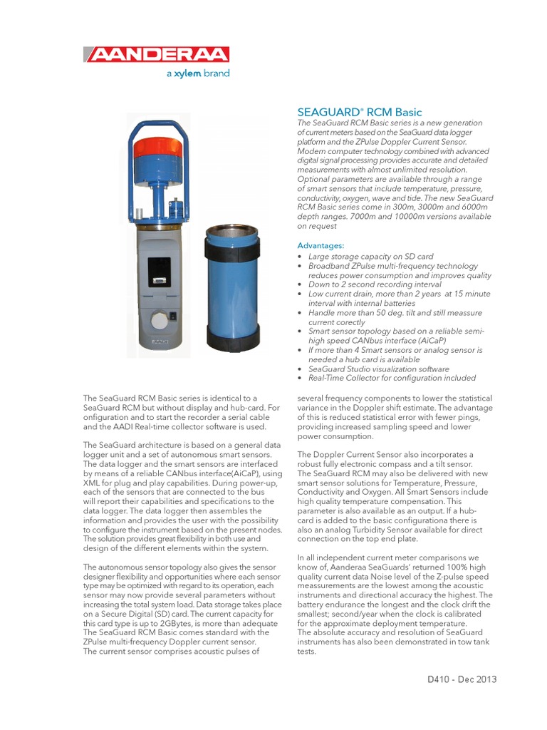 SeaGuard RCM Basic | PDF