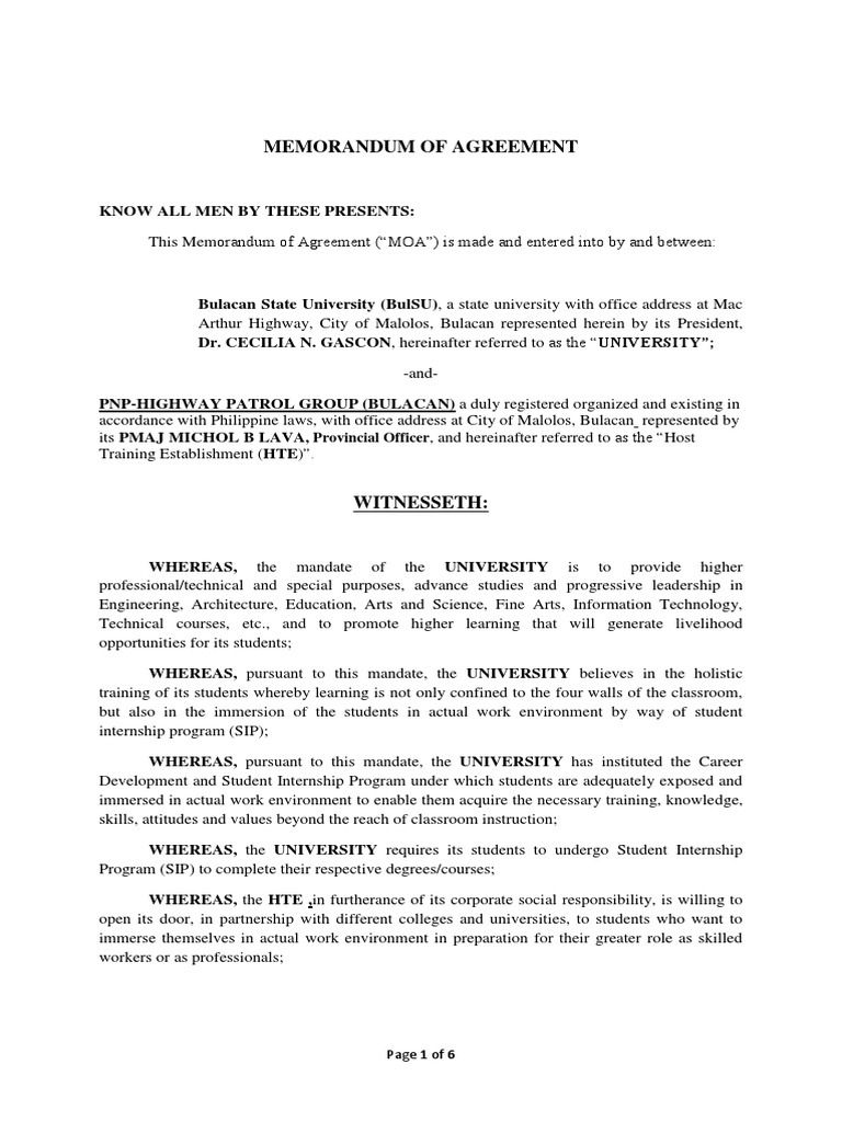 Moa Template Updated | PDF