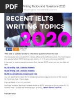 100 IELTS Writing Task 2 Essay Questions | PDF | News | Reason