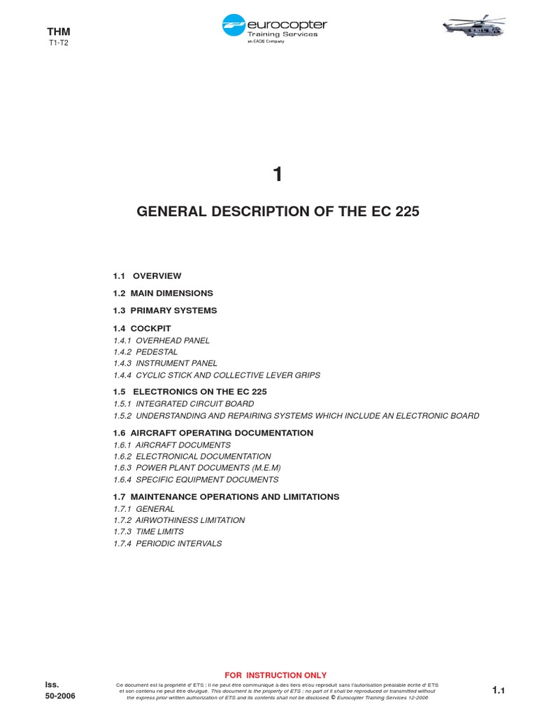 EC225 Description | PDF