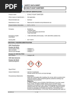 Ecolab Sanitizing Wash N Walk SDS | PDF | Toxicity | Personal ...