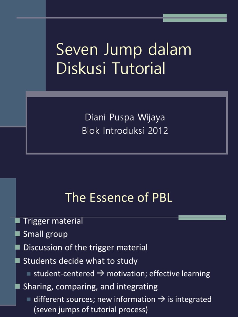 Seven Jump Dalam Diskusi Tutorial | PDF | Cognitive Science | Academic ...