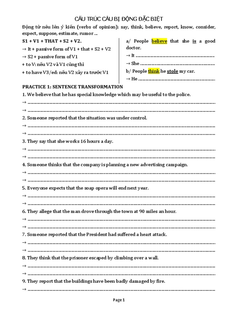 Sentence Transformation | PDF | Unrest