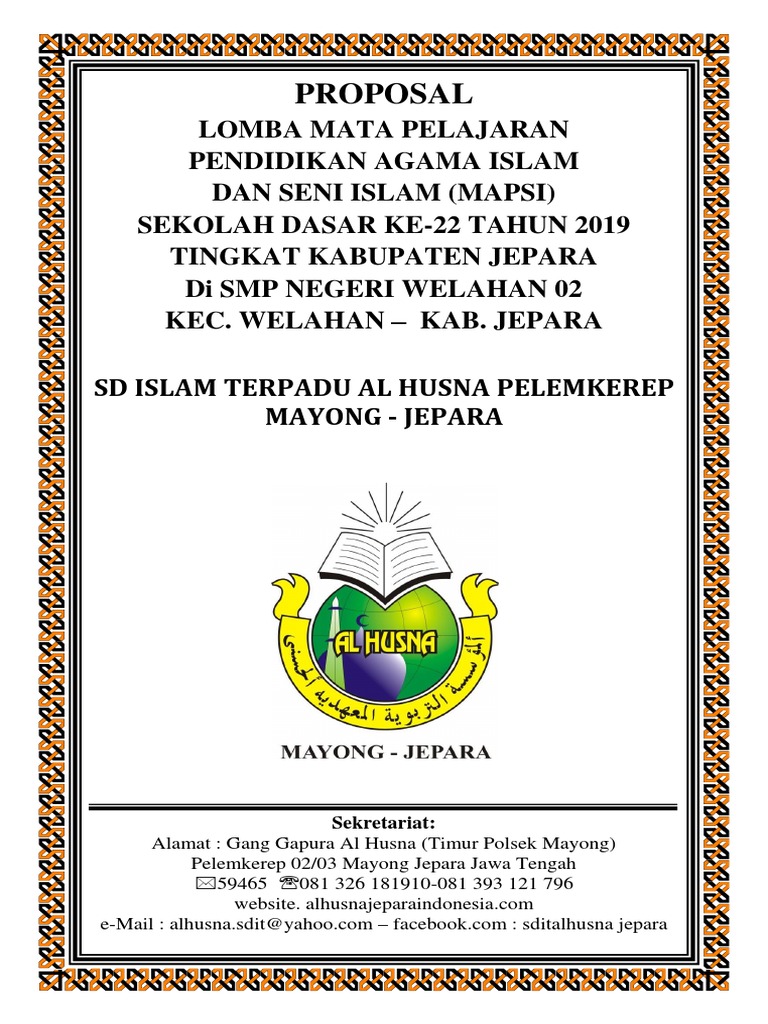 Sampul Proposal Mapsi | PDF