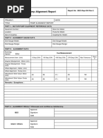 Shaft Alignment Report | PDF | Technology & Engineering