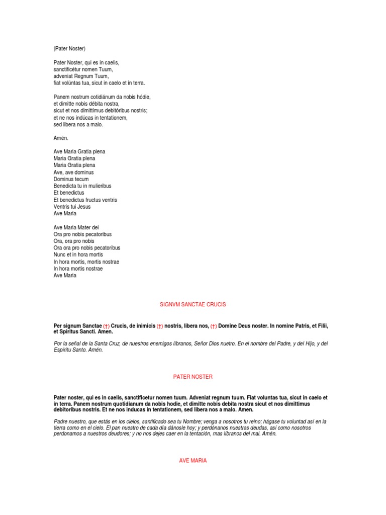 Oraciones en Latin | PDF