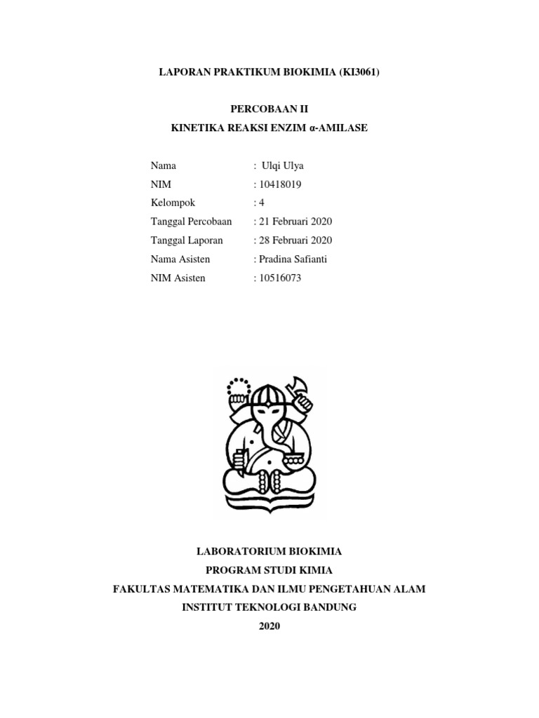 Kinetika Enzim | PDF