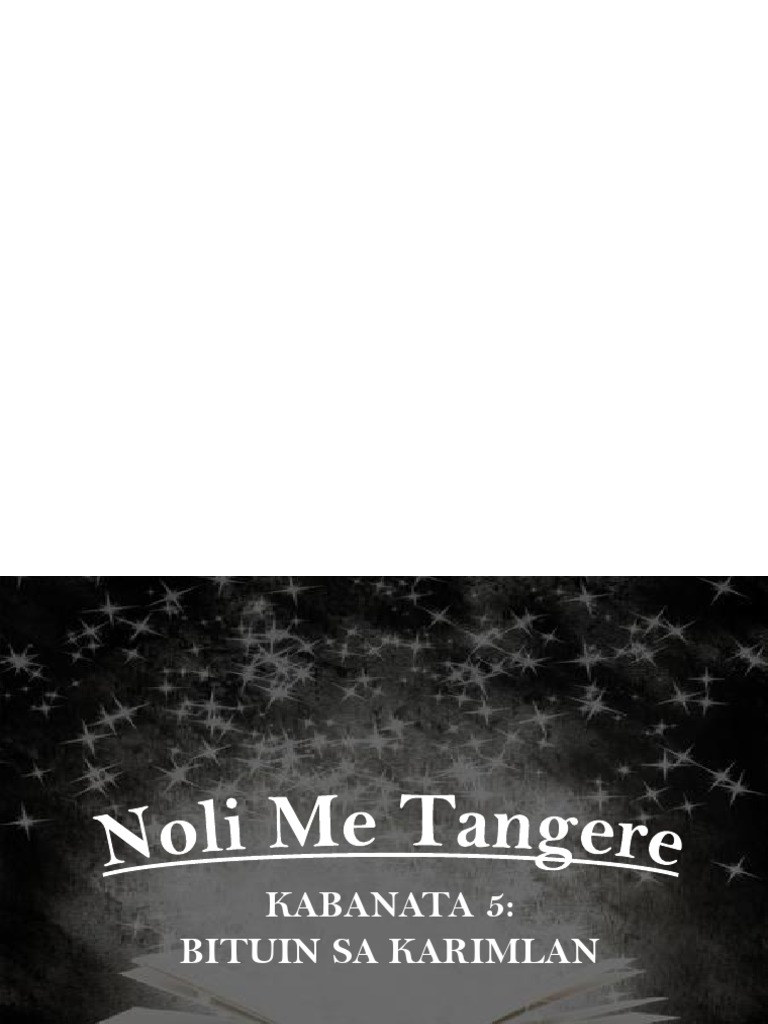 Kabanata 5. Bituin Sa Karimlan | PDF