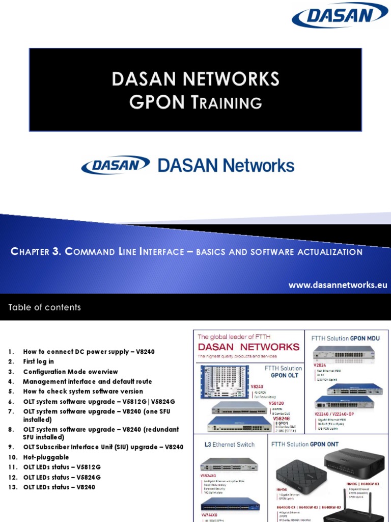 Chapter 3. Command Line Interface - Basics and Software Actualization ...