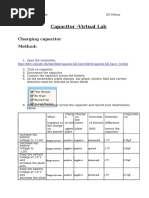 Lab 2-Coulombs Law PhET Simulation Analysis Activity Distance Learning ...