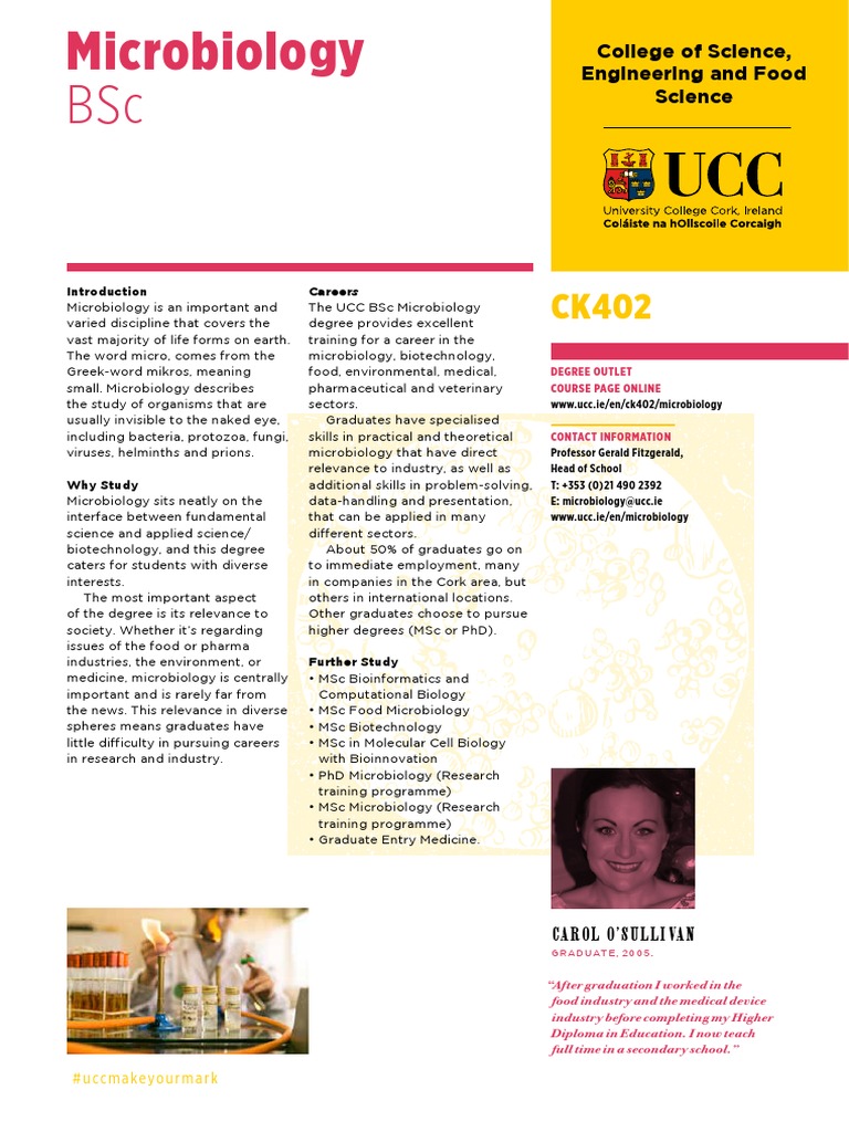 Microbiology BSC | PDF | Microbiology | Biotechnology