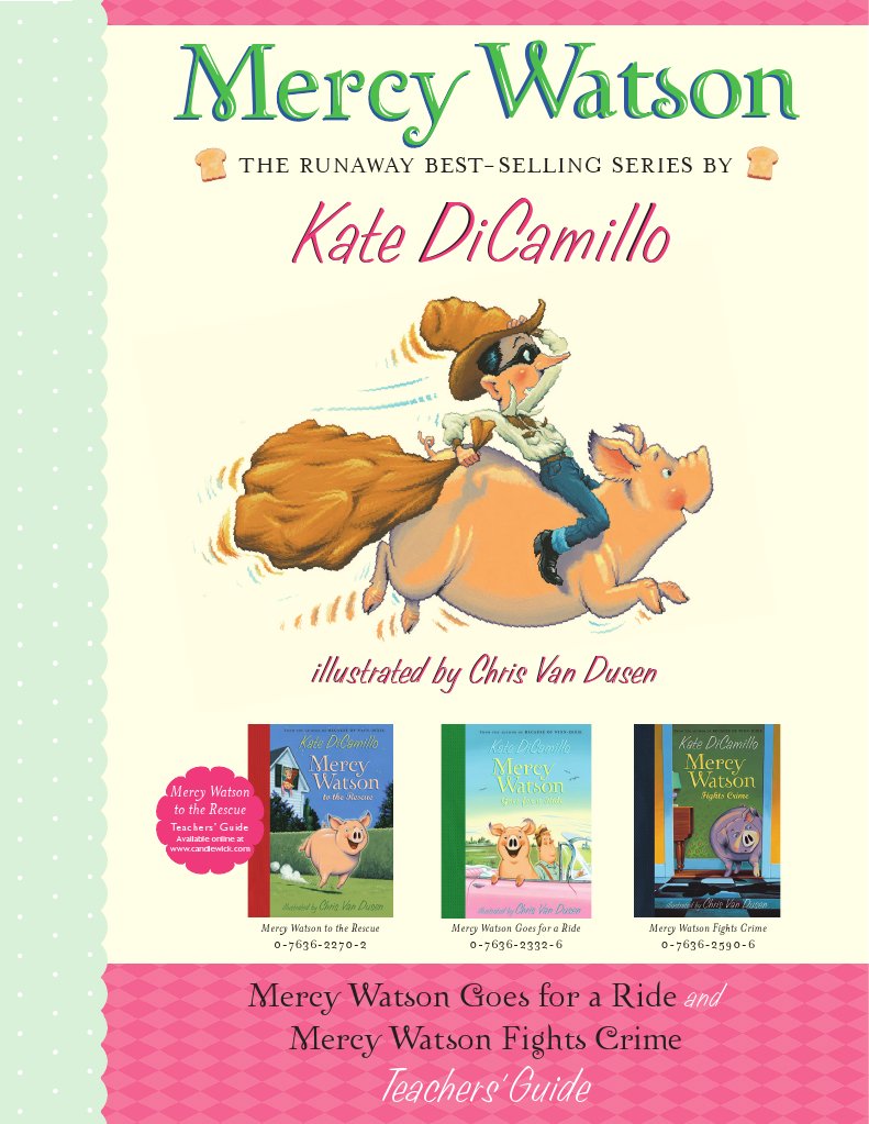 Mercy Watson Goes For A Ride - Teachers' Guide | PDF