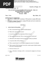 Sociology Optional Toppers Answer Sheet | PDF | Test (Assessment ...