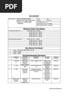Wire Rope Test Certificate | PDF | Rope | Wire