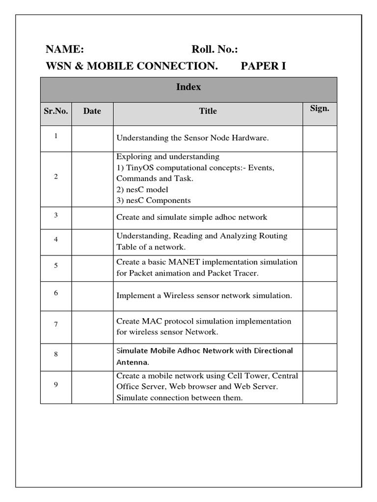 WSN - Mobile Communication | PDF | Wireless Ad Hoc Network | Routing
