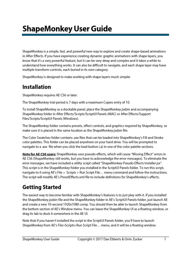 ShapeMonkey User Guide PDF | PDF | Computer File | Randomness