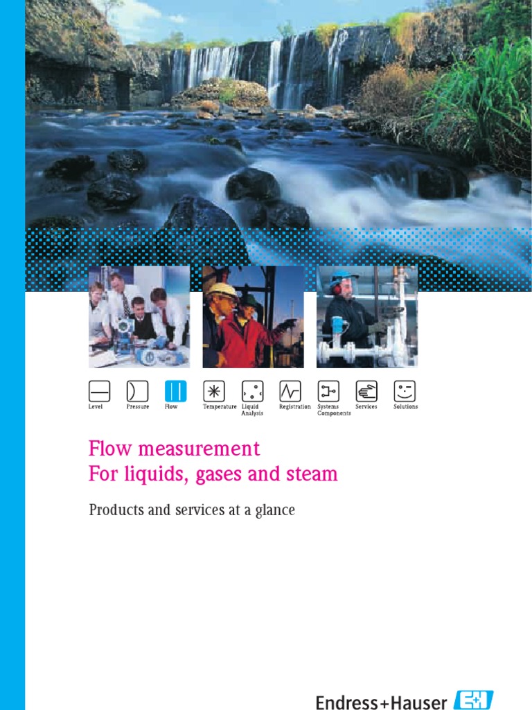 Flow Measurement For Liquids, Gases and Steam: Products and Services at ...