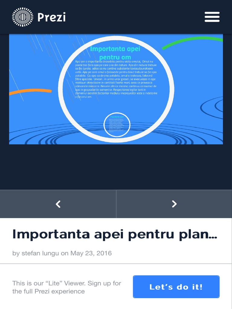 Importanta Apei Pentru Plante, Animale Si Om | PDF