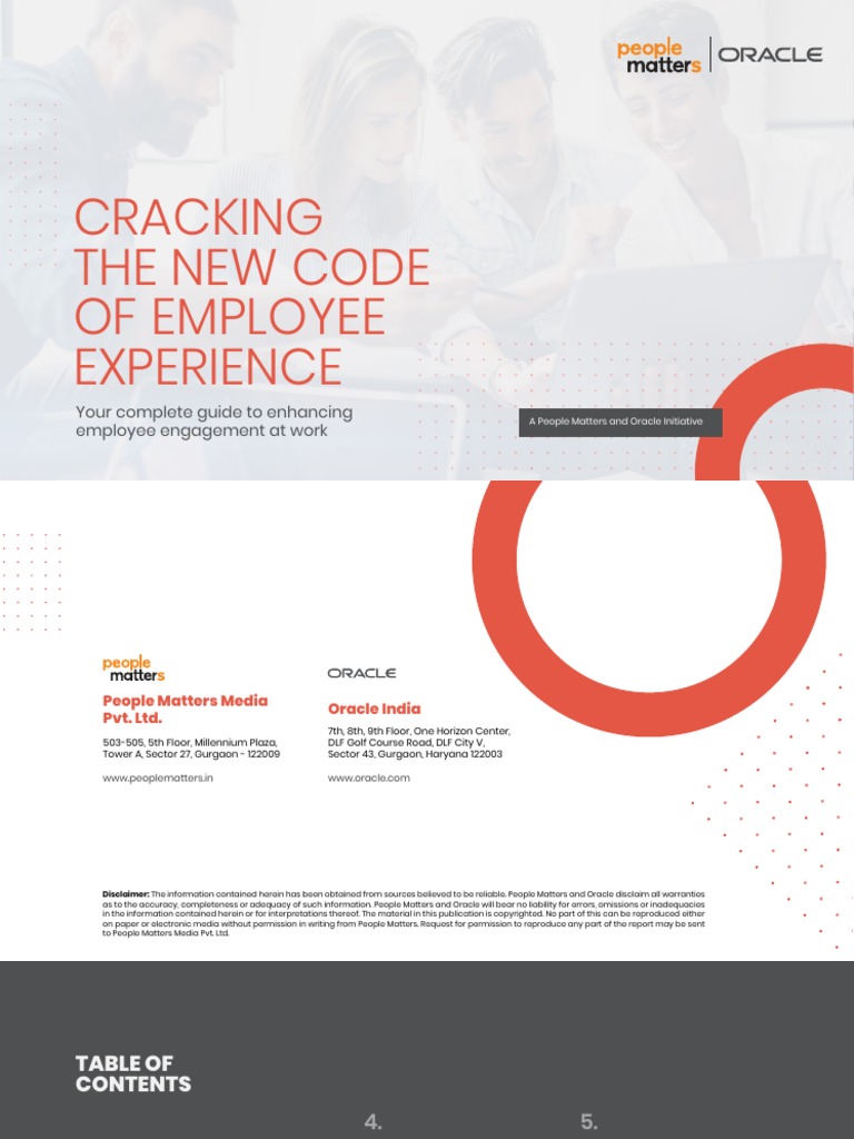 Cracking The Code Employee Experience