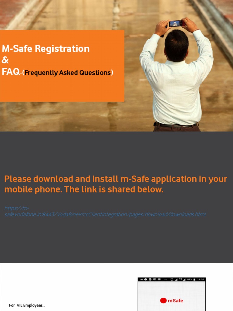 Msafe Registration Process + FAQs | PDF | Business | Finance & Money ...