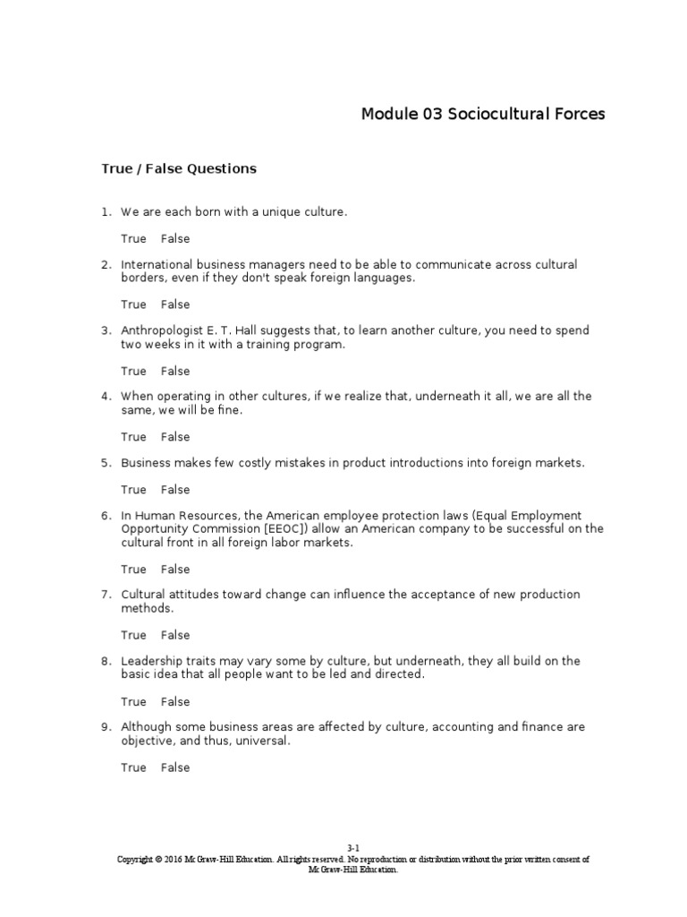 International Business - Module 3 | PDF