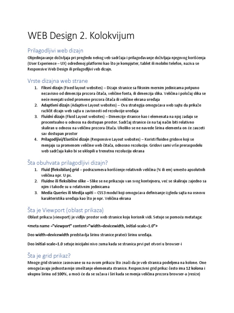 WEB Design 2 | PDF