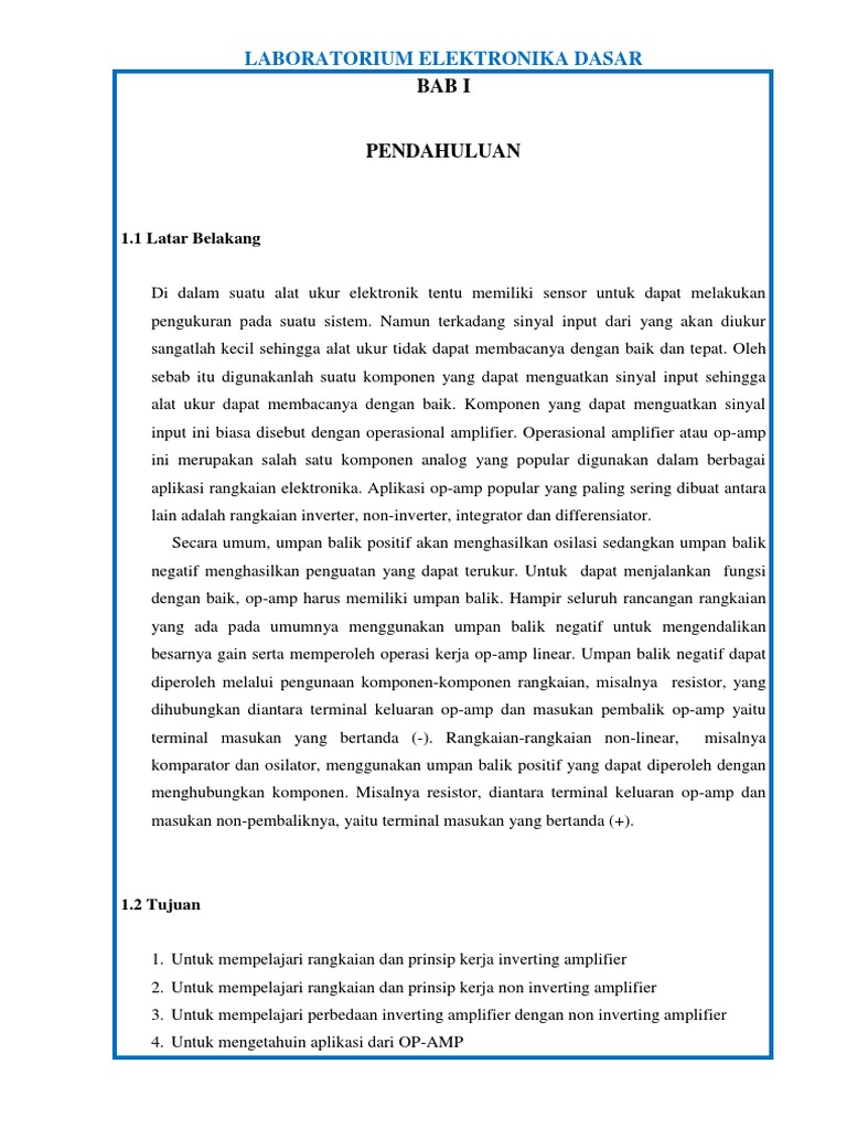 Op-Amp (Eldas) | PDF