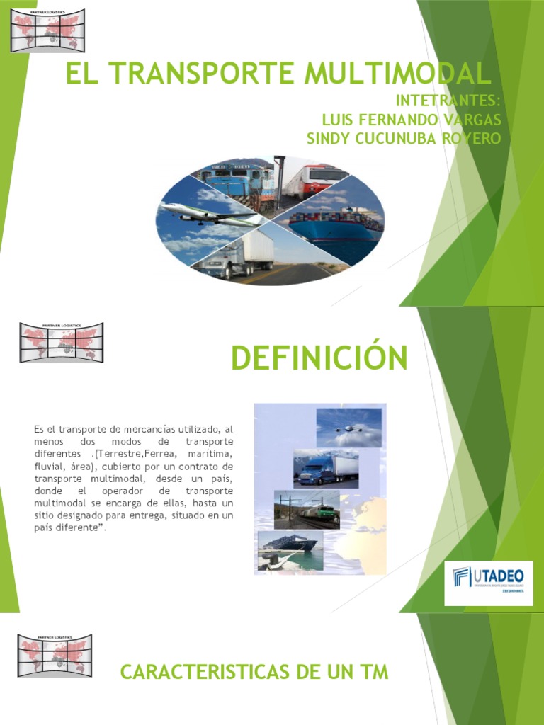 Exposicion El Transporte Multimodal | PDF