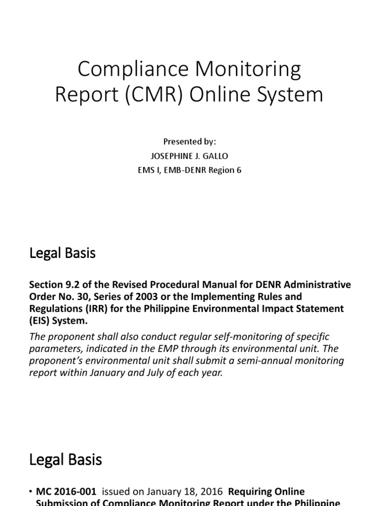 On-Line CMR System | PDF | Technology & Engineering