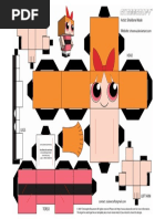 Powerpuff Girl 2 Paper Toys Paper Craft | PDF