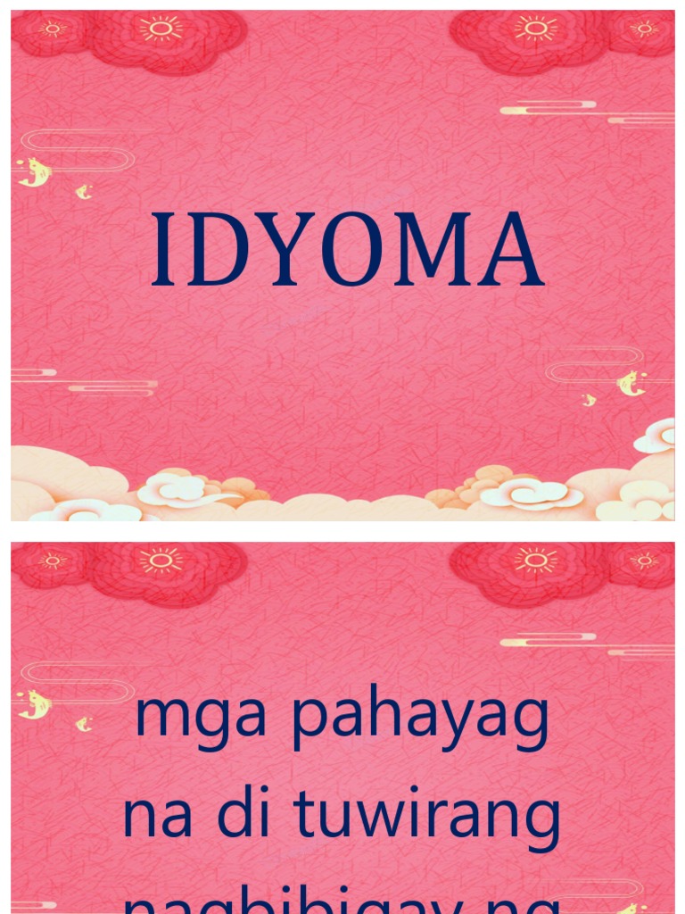 IDYOMA | PDF