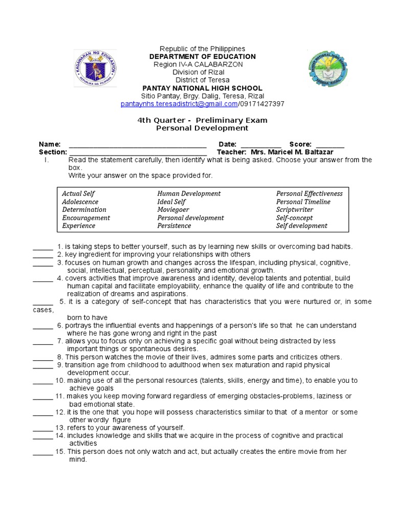High School Exam Prep Guide | PDF